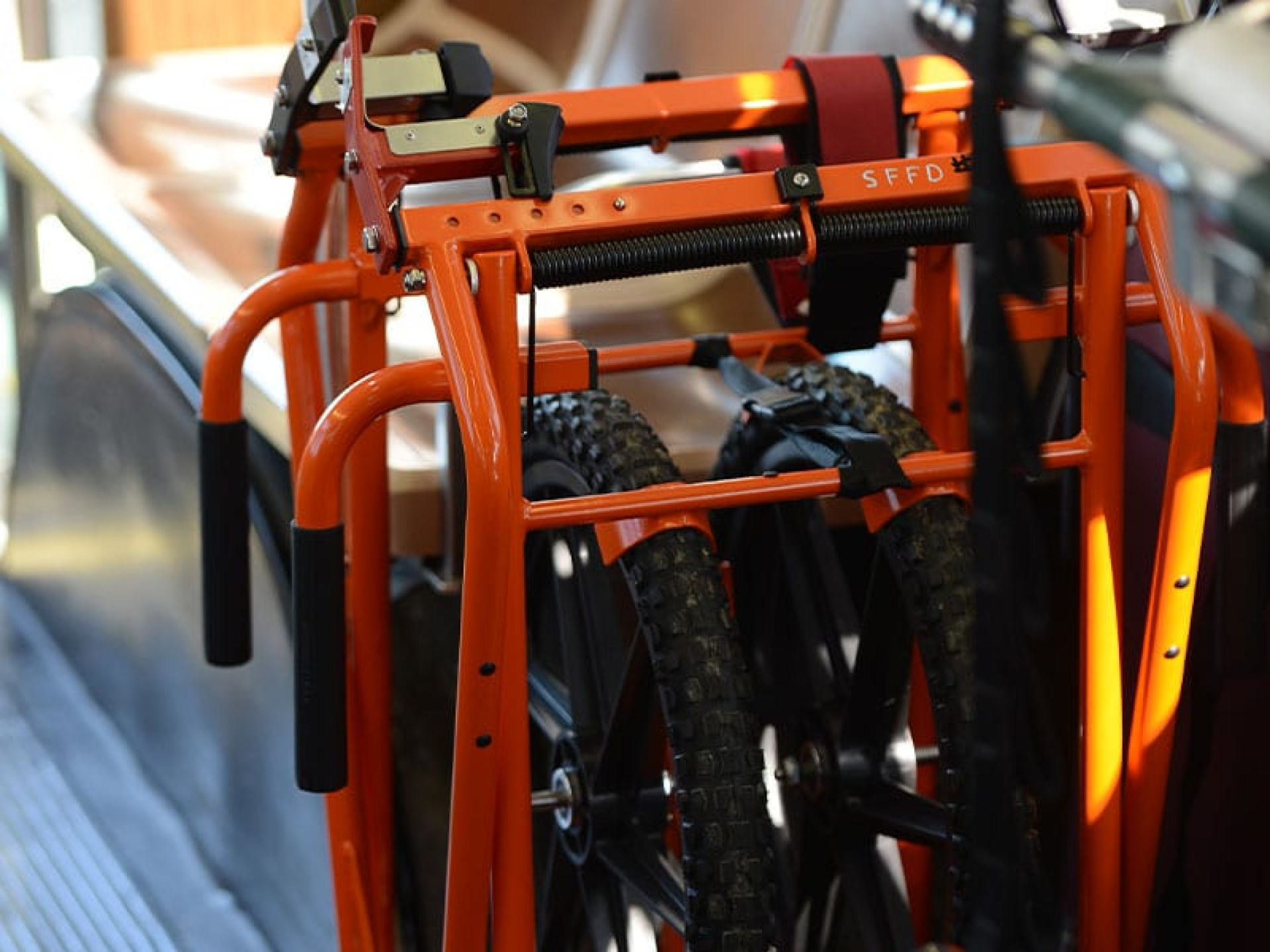 AmbuCarrier Patient Transport Device - First Line Technology