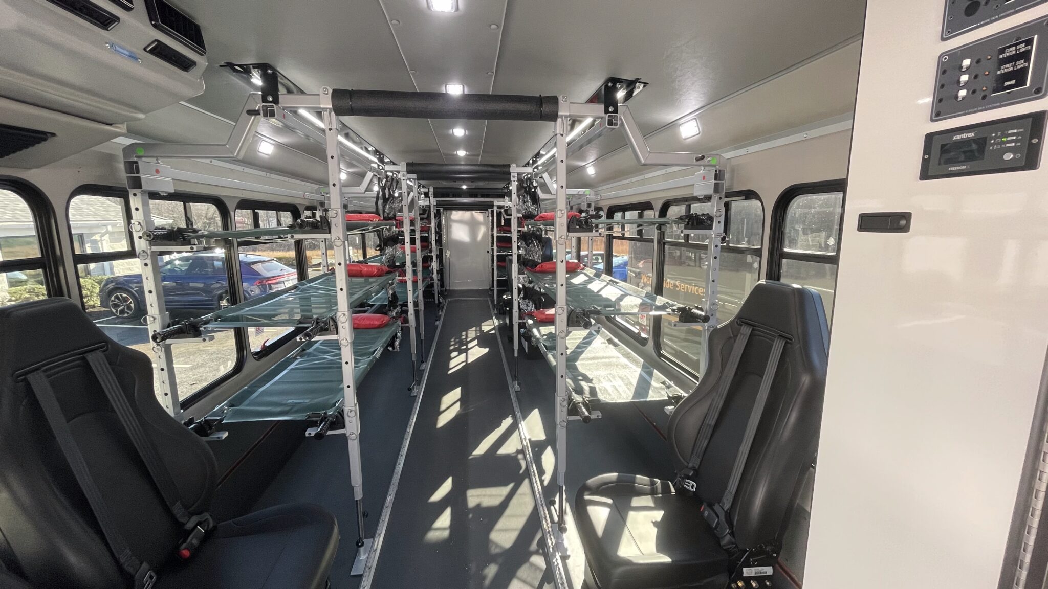 AmbuBus (Bus Strecher Conversion Kit) - First Line Technology