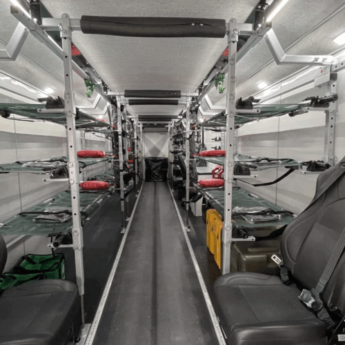 AmbuBus (Bus Strecher Conversion Kit) - First Line Technology