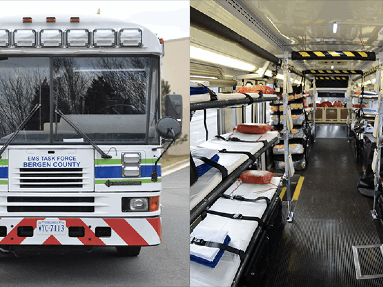 AmbuBus (Bus Strecher Conversion Kit) - First Line Technology