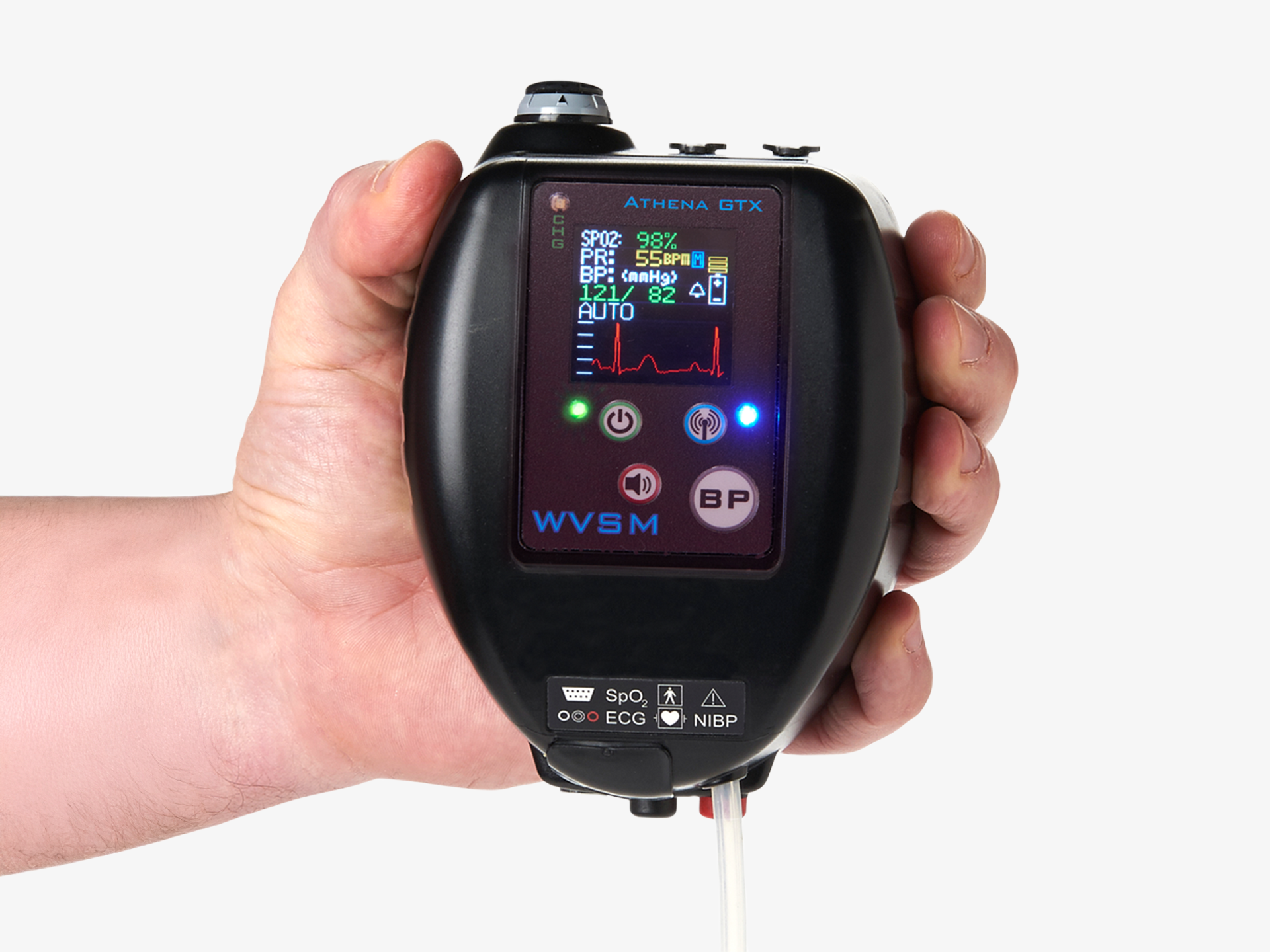 Wireless Vital Signs Monitor (WVSM) - First Line Technology